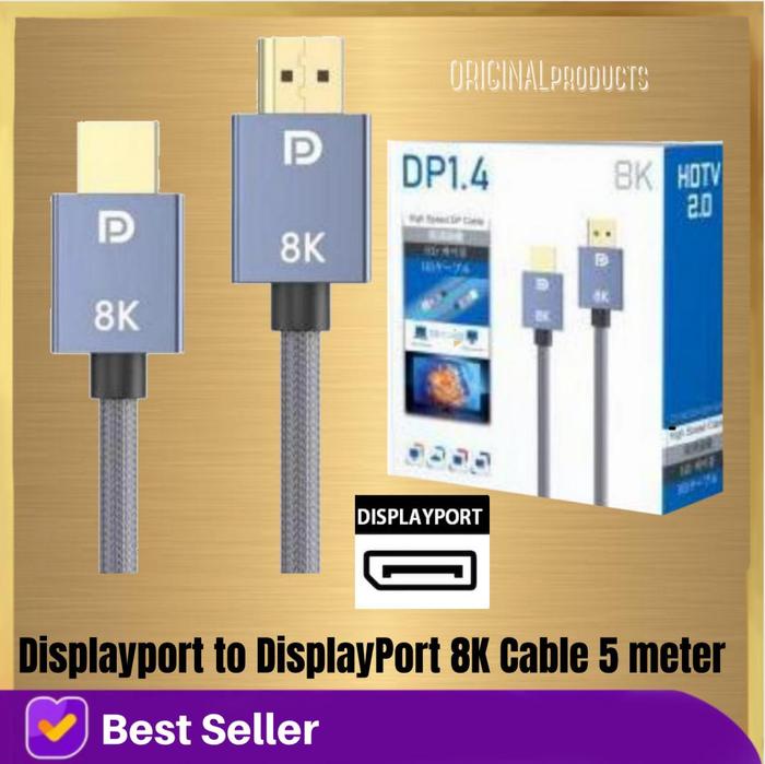 Jual Ugreen Displayport 1.2 to DP Display Port braid cable 2M 60Hz 4K ...