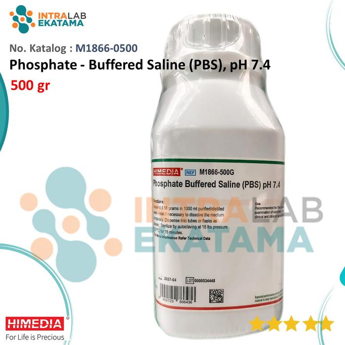 Jual Phosphate Buffered Saline (PBS), pH 7.4 (500 gr) (M1866-500 ...