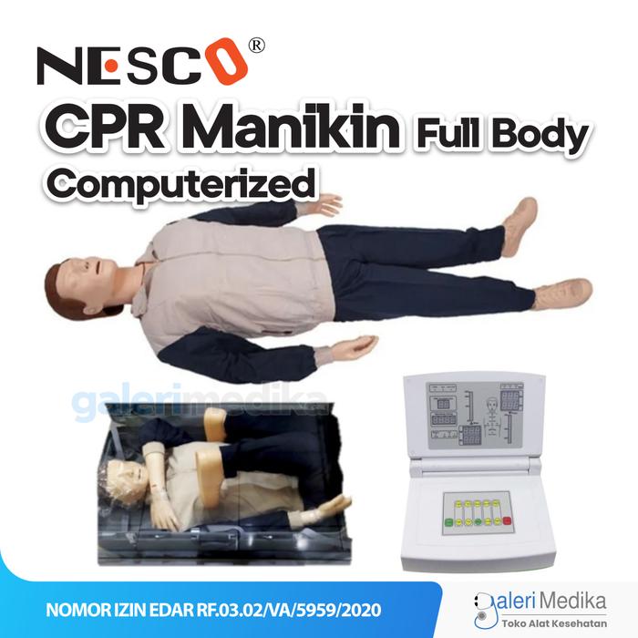 Jual CPR Manikin Automatic Computerized Full Body / Manekin Alat Peraga ...