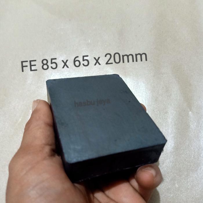 Jual Magnet blok 85mm x 65mm x 85mm hitam ferrit - Jakarta Pusat ...