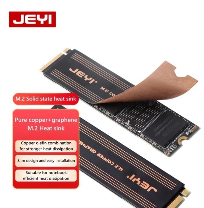 Jual HEAT SINK JEYI M.2 SSD NVME M.2 SATA GRAPHENE COPPER COOLER ...