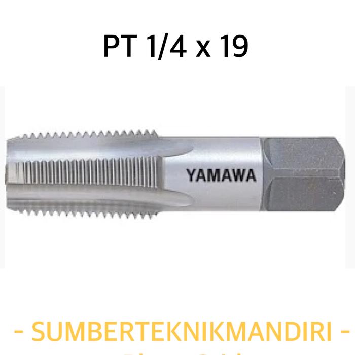 Jual YAMAWA HSSE TAP PIPA BSPT 1/4 X 19 / PIPE TAPS PT 1/4 X 19 YAMAWA - Jakarta Barat - Sumber ...