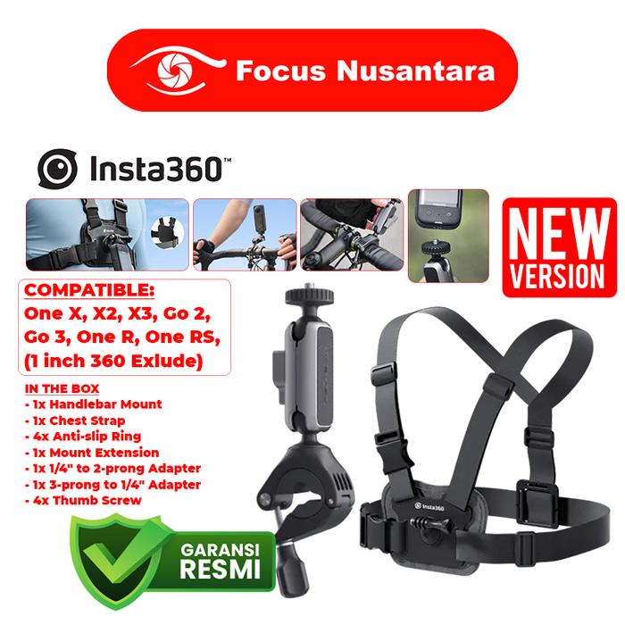 Promo INSTA360 Bike Bundle New Version for Action Camera Insta 360 Original Cicil 0% 3x ...