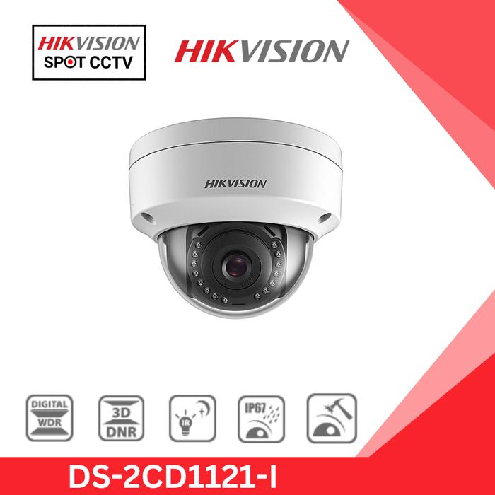 Jual HIKVISION - IP CAM 2MP / DS-2CD1121g0-I - Jakarta Barat - Spot CCTV | Tokopedia
