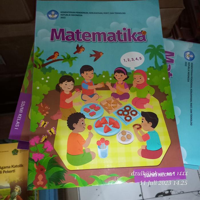 Jual buku siswa matematika A4 kelas 1 sd mi kurikulum merdeka k21 terbaru - Kota Surabaya ...