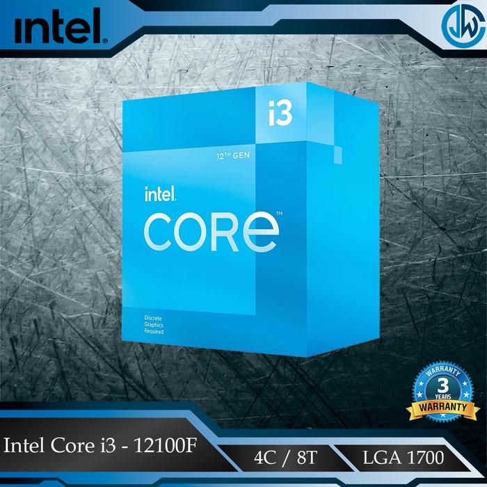 Jual i3 12100F, Intel Core i3 12100F - Box - Kota Bandung - JhaWare ...