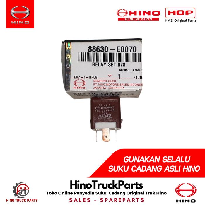 Jual Relay Hino 500 Relay Lampu Hino 500 Lohan Hino Bus Bis Rk Kaki 5 ...