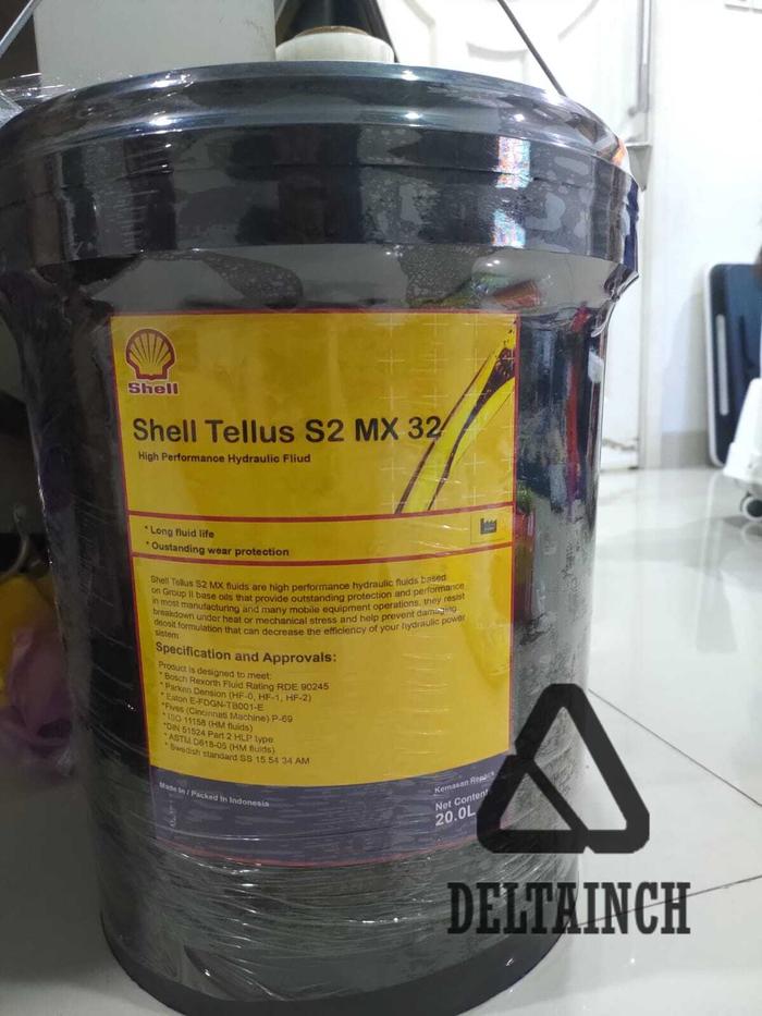 Jual Oli Shell Tellus S2 MX 32 - (Oli Hidrolik ISO VG 32 Pail - 20LT) - Kab. Tangerang ...
