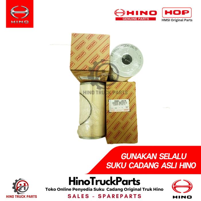 Jual Filter Solar Hino Lohan Set 23304-JAC70 Asli HOP - Jakarta Barat ...