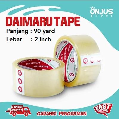 Jual DAIMARU ISOLASI BENING / LAKBAN OPP / TAPE TRANSPARAN - Kota Surabaya - Onjus Store | Tokopedia