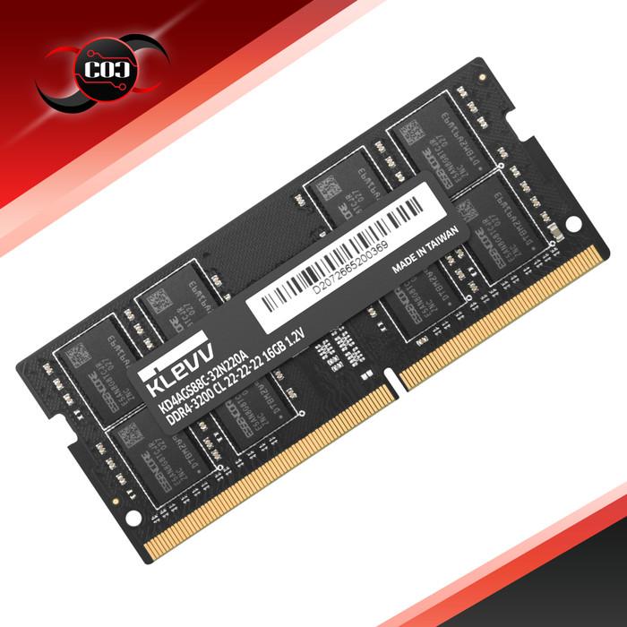 Promo KLEVV SO-DIMM DDR4 Value Series PC25600 3200 Mhz 32GB Cicil 0% 3x ...