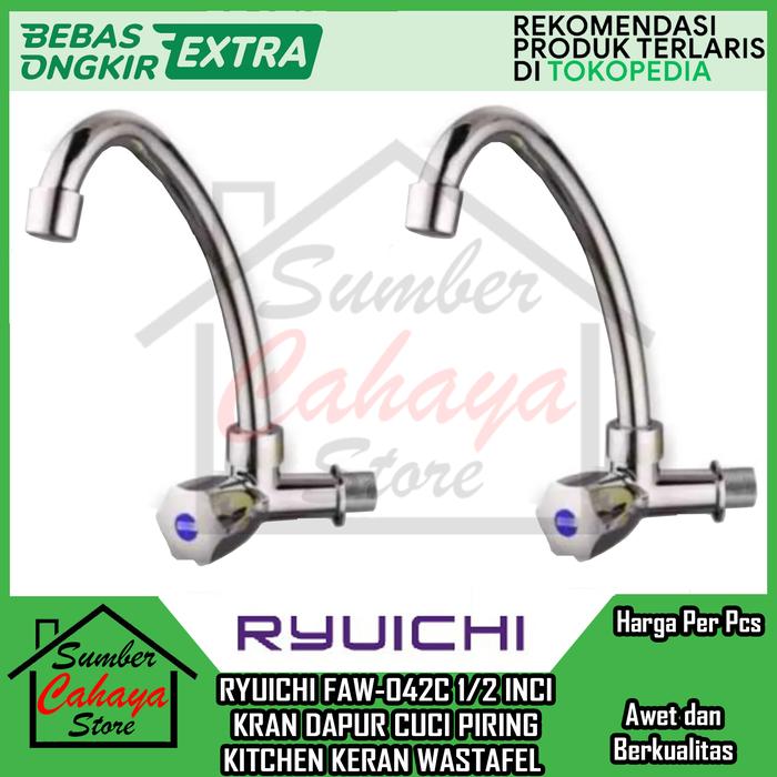 Jual RYUICHI FAW-042C 1/2 INCI RYU090 KRAN DAPUR CUCI PIRING KITCHEN ...