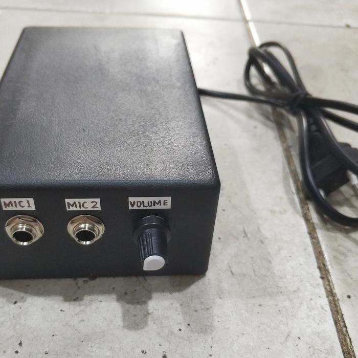 Jual Paket Pre amp mic 2TR dengan Travo dengan box plastik ( siap pakai ...