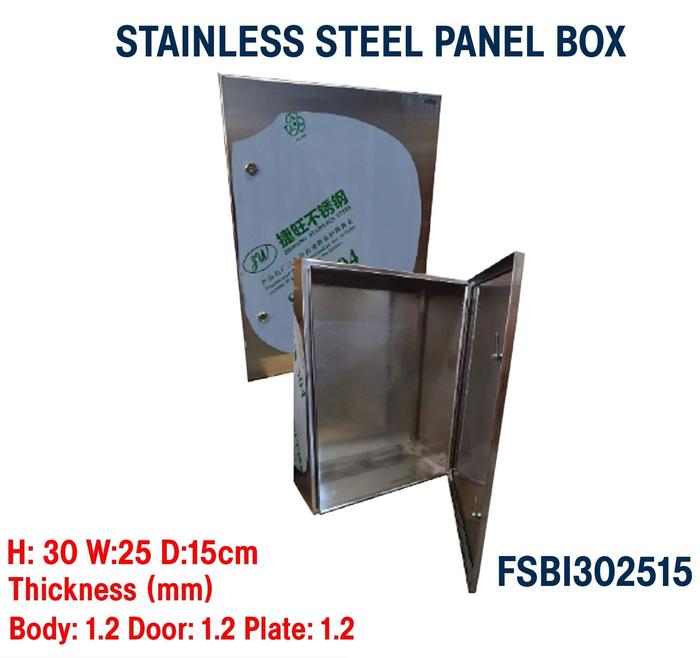 Promo Box Panel Stainless Steel FORT Indoor IP55 30 x 25 x 15 cm Plat 1 ...