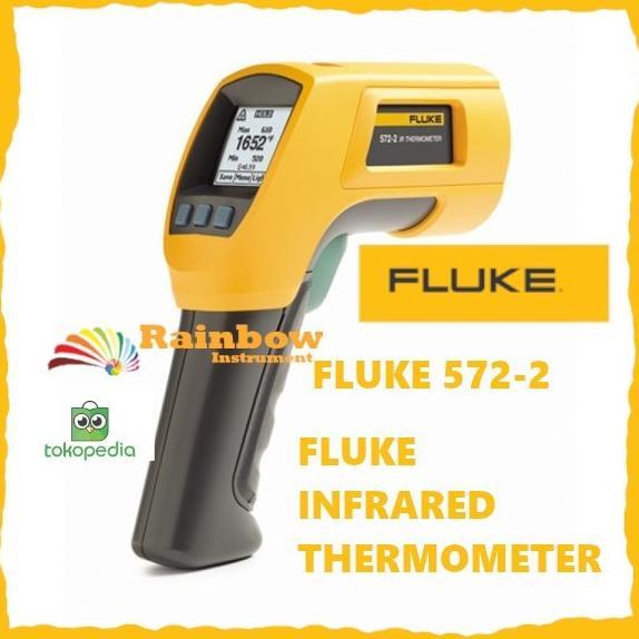 Jual Fluke 572-2 High Temperature Infrared Thermometer Dual Laser ...
