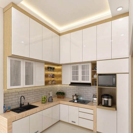 Jual kitchen set hpl, kitchen set minimalis, kitchen set murah - Kota ...