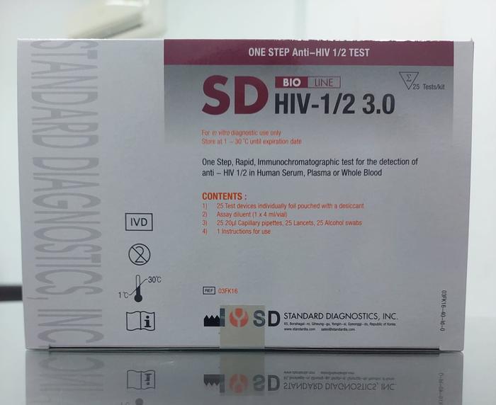 Jual Rapid tests HIV SD bioline 1 BOX ISI 25 KIT - Kota Medan ...