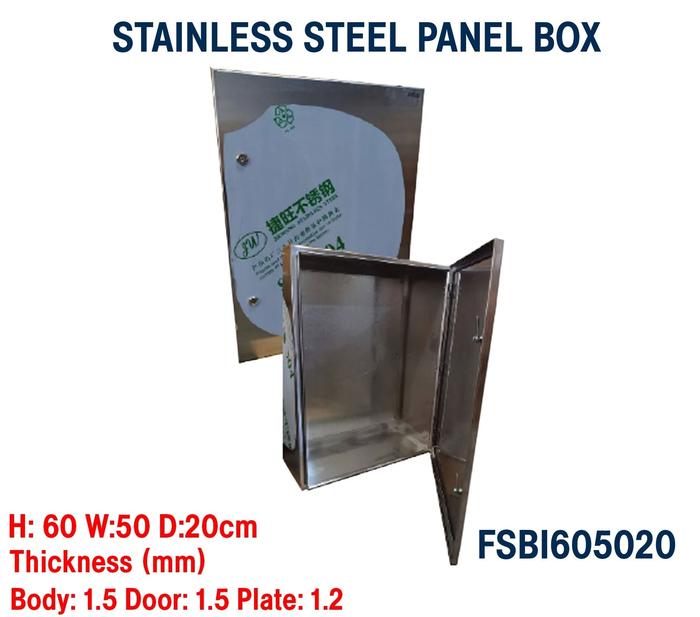 Promo Box Panel Stainless Steel FORT Indoor IP55 60 x 50 x 20 cm Plat 1 ...