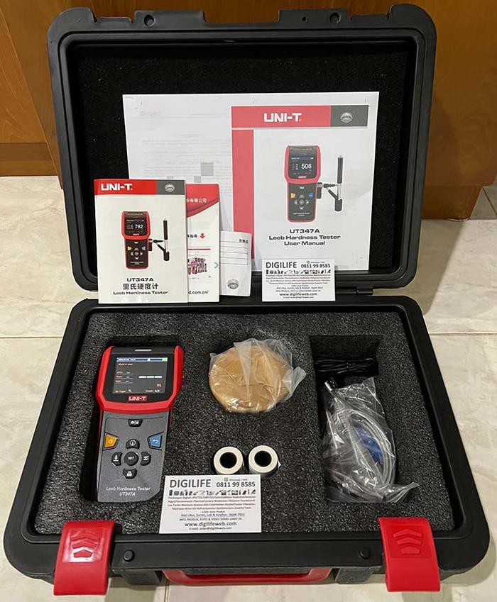 Jual Leeb Hardness Tester w Printer Camera UNI-T UT347A Metal Gauge UT ...