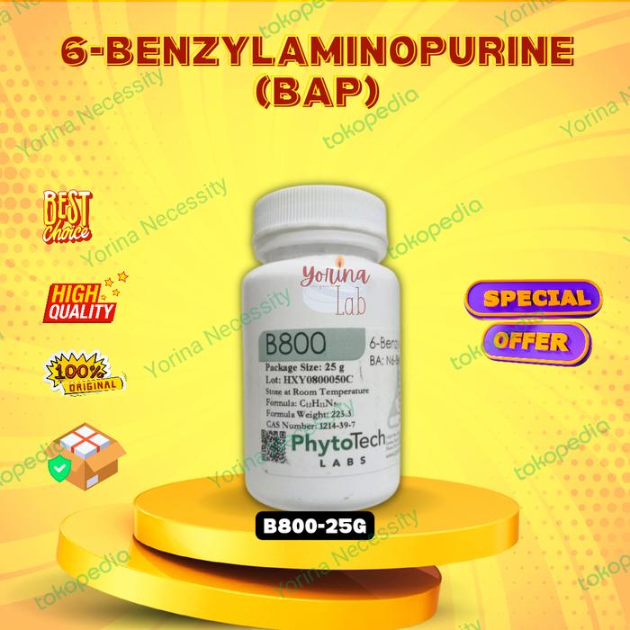 Jual 6-Benzylaminopurine (BAP) | C12H11N5, 25 gram - Kab. Bogor ...