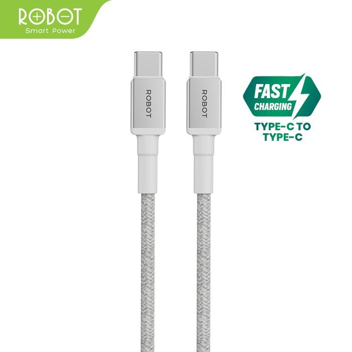 Jual ROBOT 60W Kabel Data Type C To Type C Fast Charging PD 120cm ...