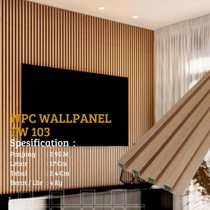 Jual wpc wall panel - Kota Bekasi - ilahan stell | Tokopedia