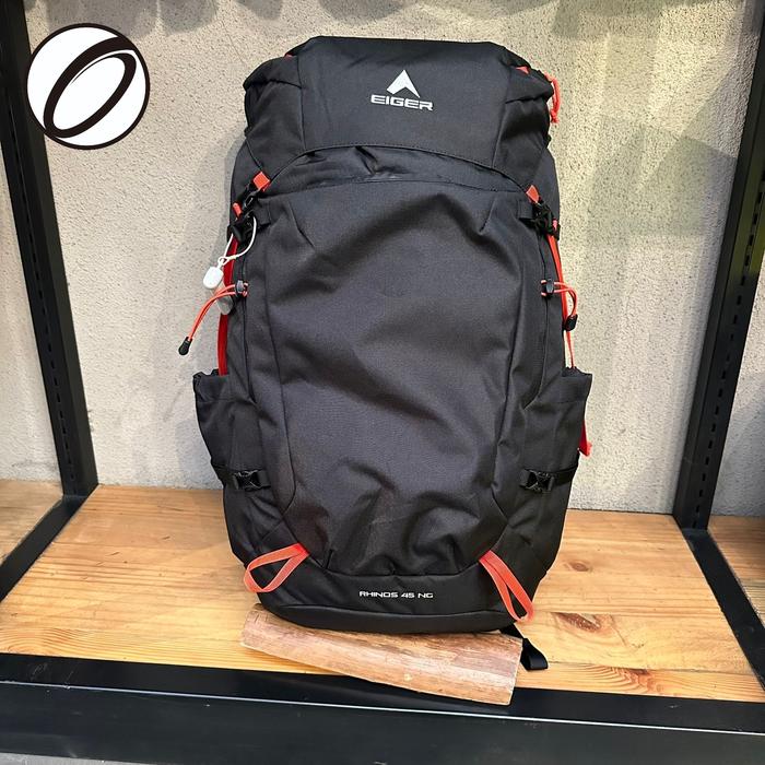 Jual EIGER CARRIER RHINOS 45 NG RUCKSACK 45L - BLACK - Kab. Bandung ...