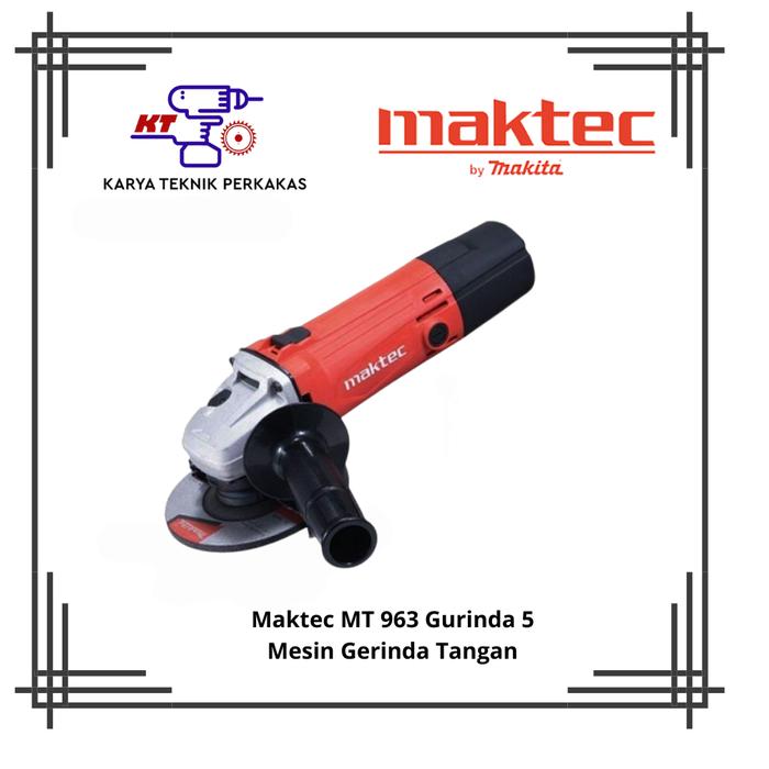 Jual Maktec MT 963 Gurinda 5 Mesin Gerinda Tangan - Jakarta Barat ...