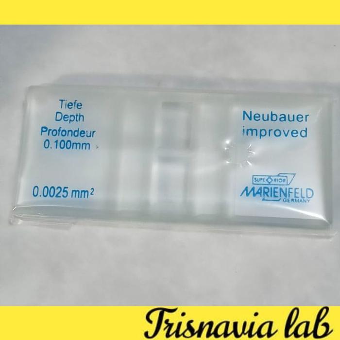 Jual Bilik Hitung Marienfeld / Blood Cell Counting Chamber ...