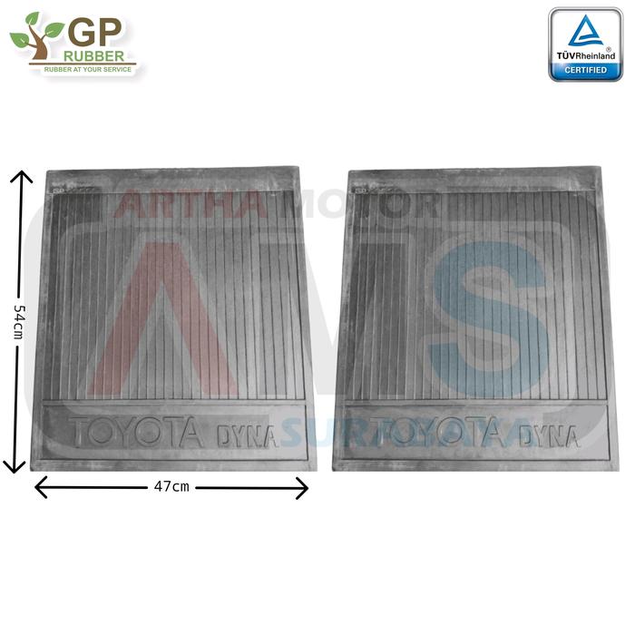 Jual Karpet Karet Roda Penahan Lumpur Mud Guard Truck Truk Toyota Dyna ...