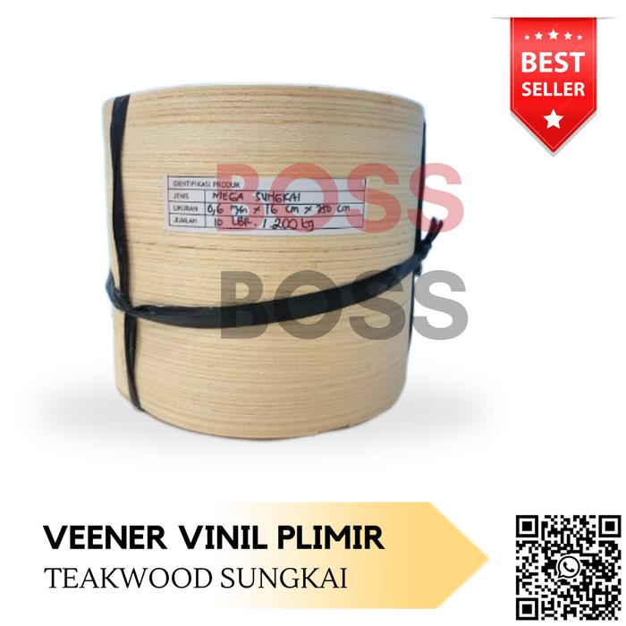 Jual Veener Plimir Venner Vinir Kayu Sungkai TEBAL 0.5 MM Pelapis ...