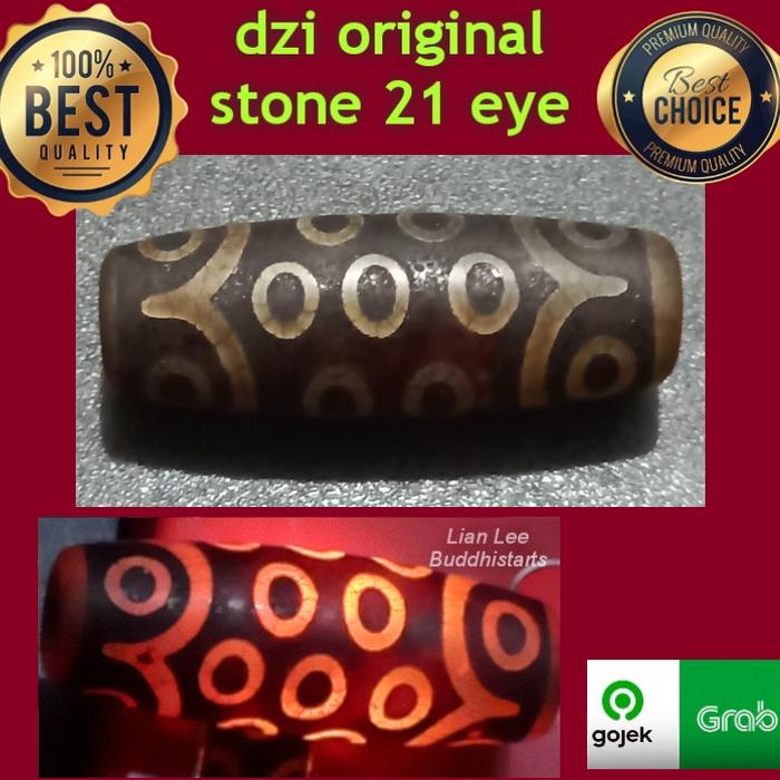 Jual batu alam Tibetan Vajra asli original 21 dzi eye stone - Jakarta ...