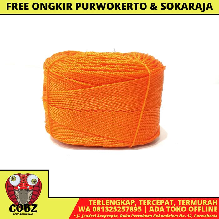 Jual 1.5 MM / TM Tali Tambang Ikat Nylon Plastik PVC Warna Roll - Kab ...