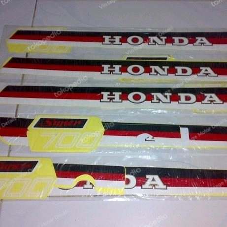 Jual Stiker Striping Honda Supercub 700 Supercup Super Cub Cup 800 ...