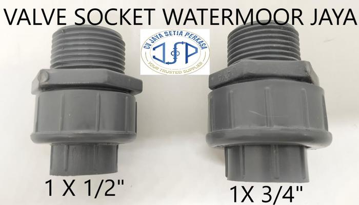 Jual V.SOCK / DRAT LUAR WATERMOOR PVC 1 X 1/2" JAYA - Kota Medan - CV ...