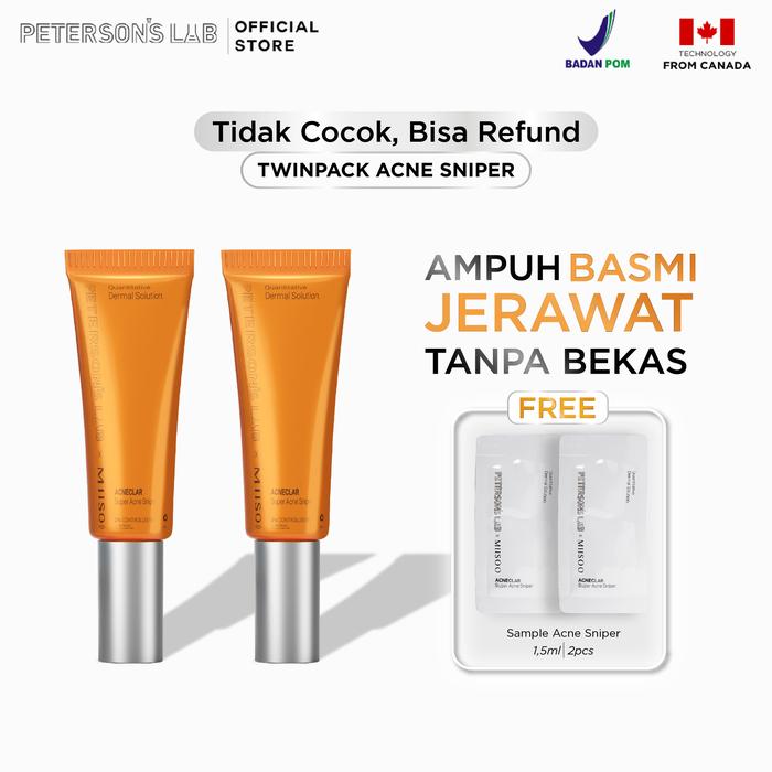 Jual Peterson's Lab - Bundle 2Pcs Salicylic Acid Acne Gel with 2% BHA ...