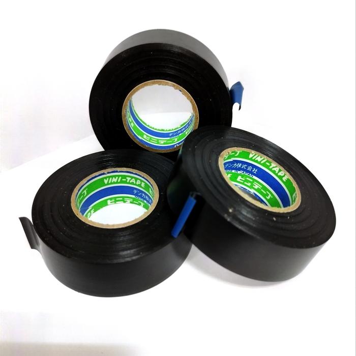Jual Isolasi vini-tape hitam 3/4" × 25 meter Made in japan - Jakarta ...