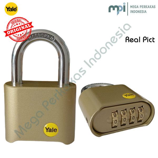 Jual GEMBOK MASTER LOCK 175D Solid Body Padlock Combination 50 mm ...