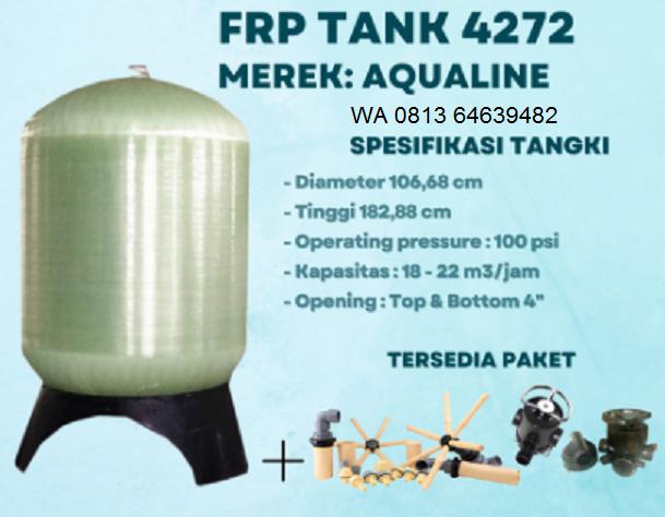 Jual Tabung FRP 4272 Aqualine / Tangki filter Air 4272 - Tank Only ...