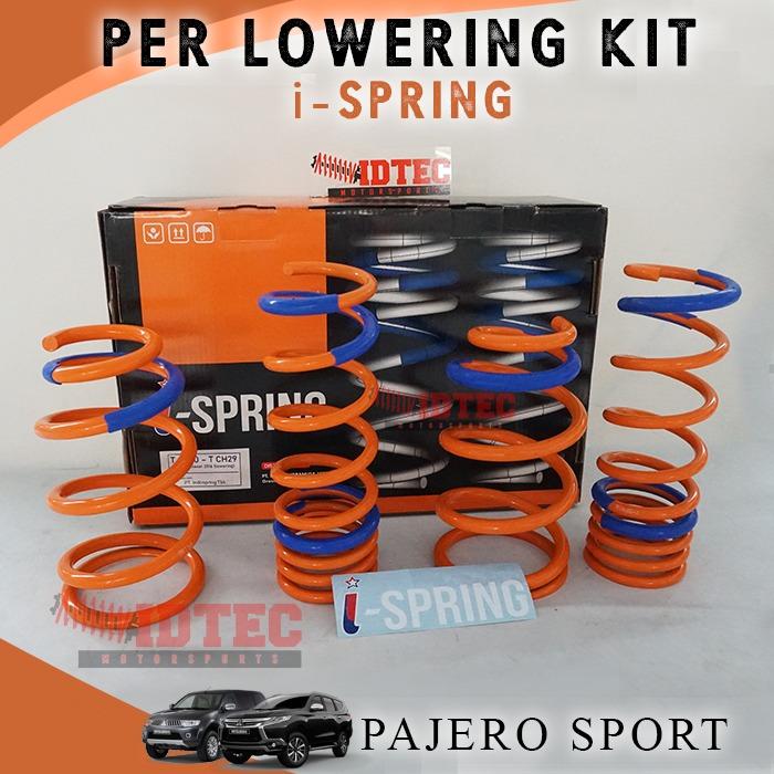 Jual Per Coil Lowering Kit iSpring i-Spring Pajero Sport Exceed Dakkar ...