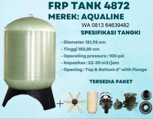Jual Tabung FRP 4872 Aqualine / Tangki filter Air 4872 - Tank Only ...