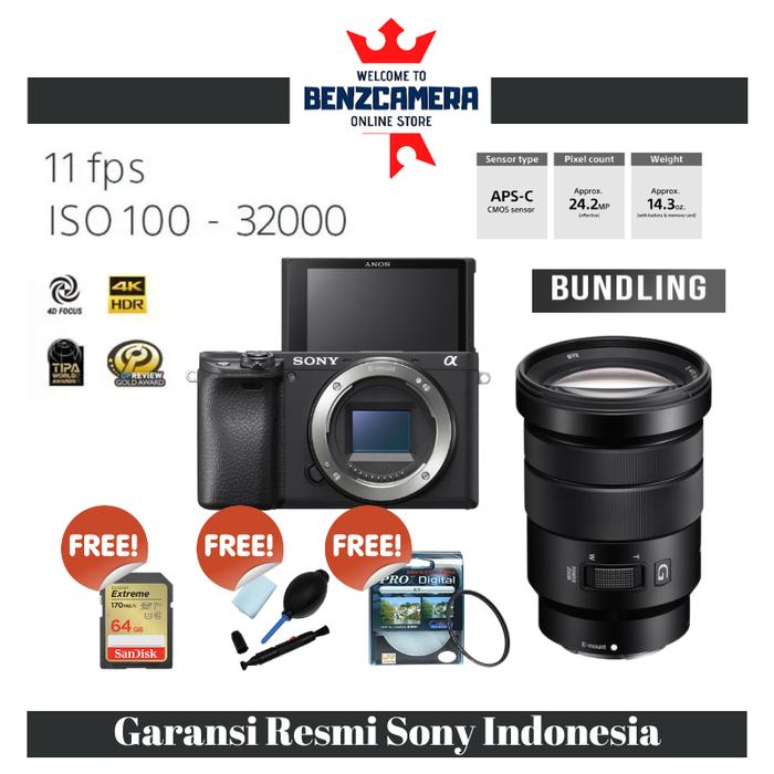 Jual Sony Alpha a6400 + E PZ 18-105mm f/4 G OSS - Jakarta Pusat - Benzcamera | Tokopedia