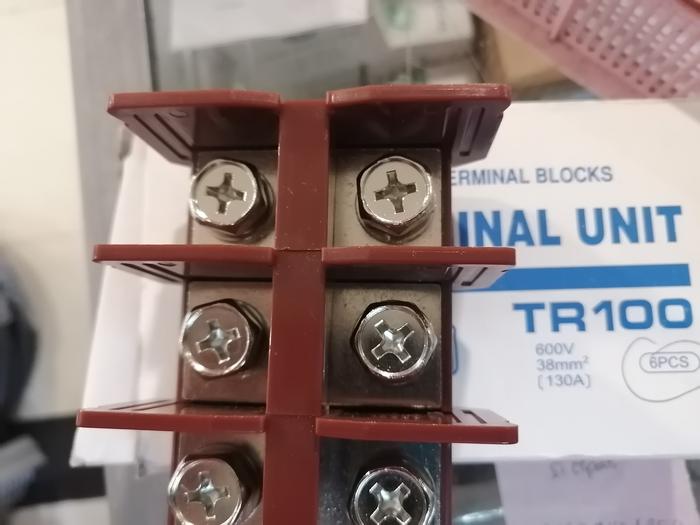 Jual TERMINAL BLOCK TR 100DIN RAIL/ TR 60A MODEL KASUGA/T BLOK TR100 ...