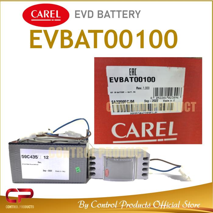 Jual EVD Baterai Carel EVBAT00100 Rechargeable battery module EVD ...