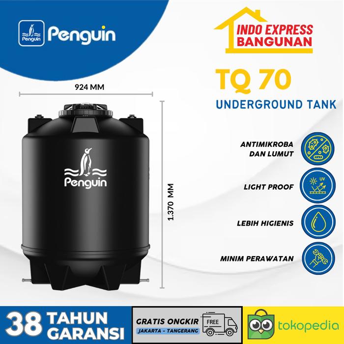Jual TANGKI TANAM PENGUIN TQ 70 (700L) GROUNDTANK GARANSI RESMI - Kab ...