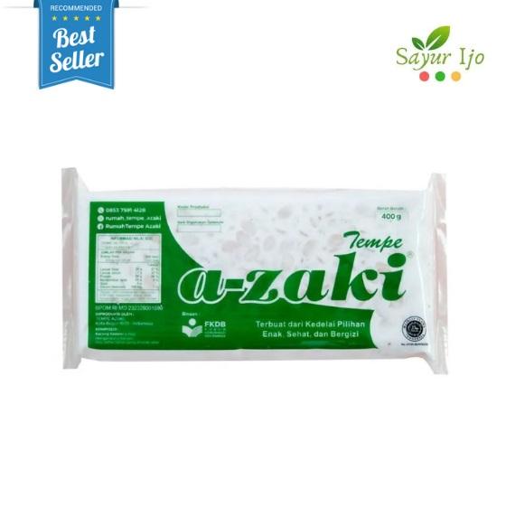 Promo Tempe GMO Azaki 400 Gr/Papan Fresh Kacang Kedelai Premium Sayur ...