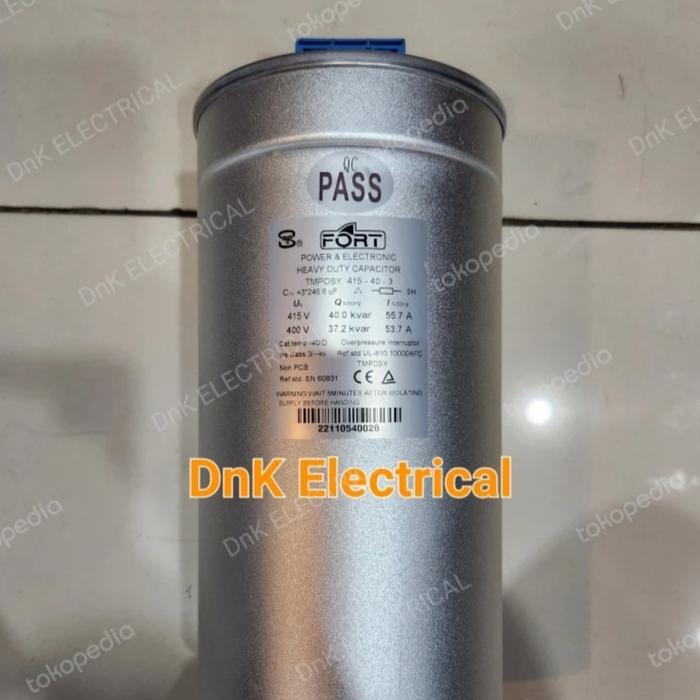 Jual Kapasitor/Capasitor/Capacitor 40kvar 415V FORT TMPOSY-415-40-3 ...
