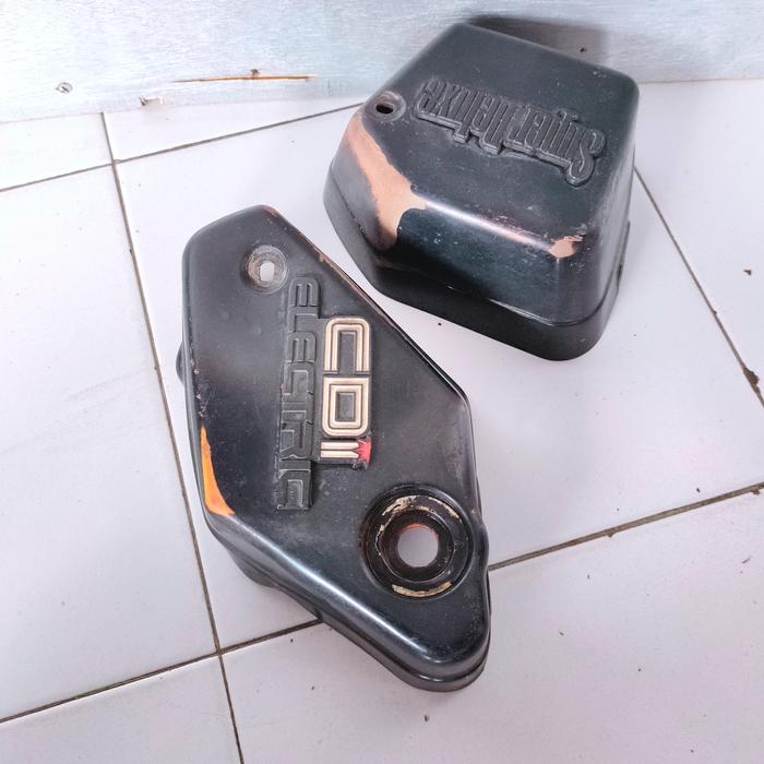 Jual Bok aki yamaha robot v80 super delux ori fullset emblem box side ...