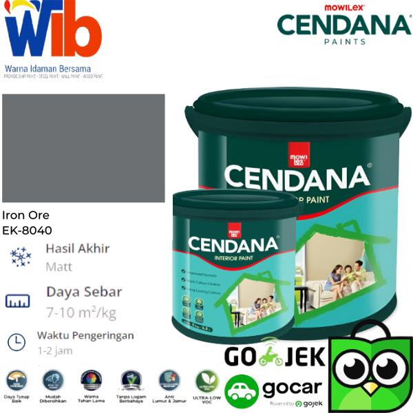 Jual CAT TEMBOK MOWILEX CENDANA IRON ORE EK-8040 - 5KG INTERIOR - Kota ...