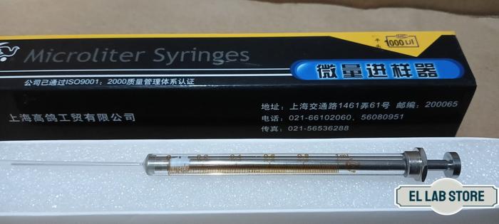Jual Syringe Injector Glass 1 ML Injector Glass Mikroliter 1 ml (1000 ...